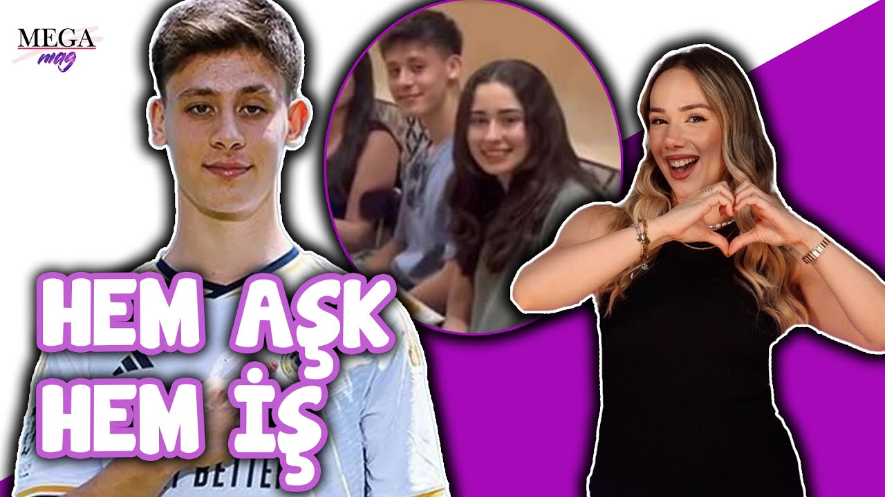 Real Madrid’in Yıldızı Arda Güler ile sevgilisi Duru Nayman Türk restoranında aile yemeğinde ...