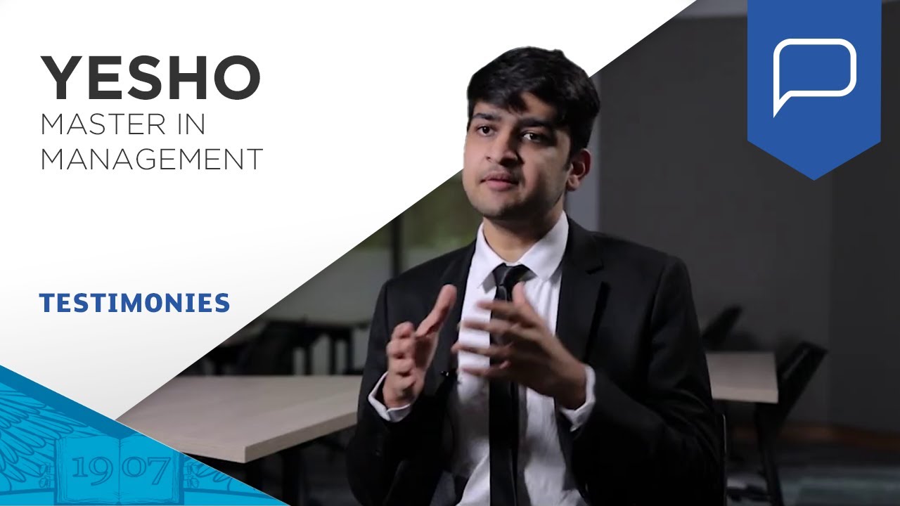 Yesho Gupta - Master in Management | ESSEC Testimonies - YouTube