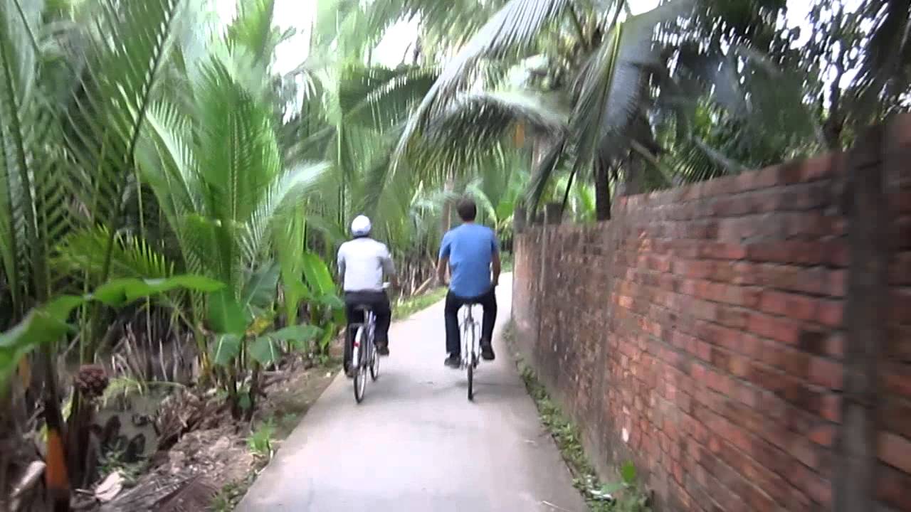 Ben Tre bicycle ride - YouTube