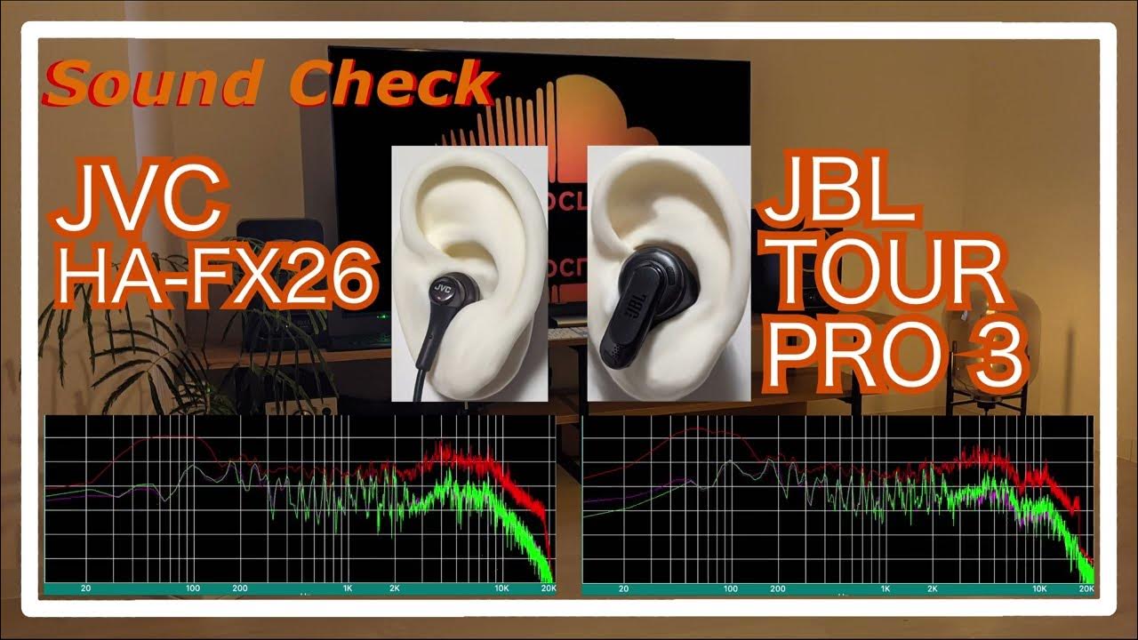 JVC HA-FX26 vs JBL TOUR PRO3 [TWS IEMs In-Ear Sound Comparison]完全ワイヤレスイヤホン - YouTube