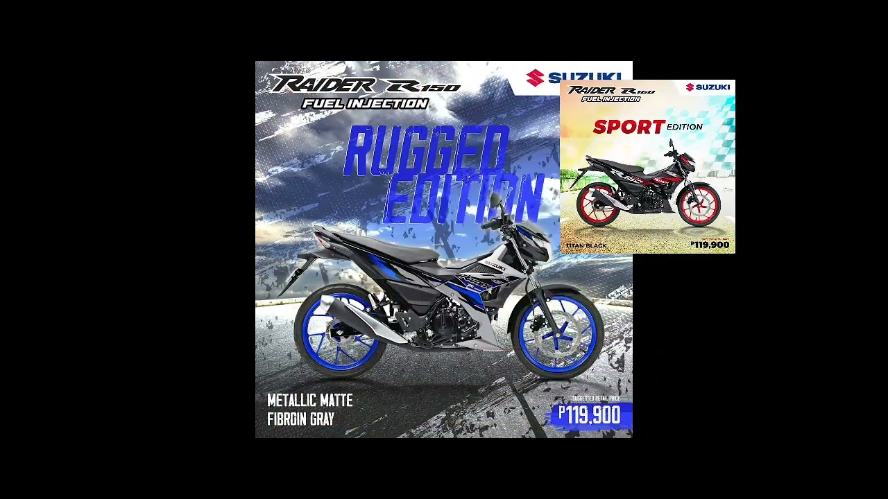 Raider 150 fi 2024 Philippines new Colors - YouTube