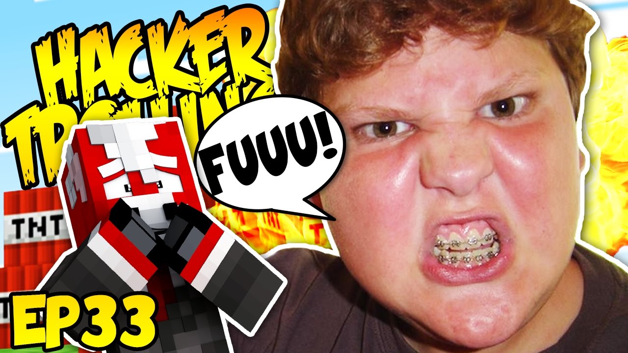THE ANGRIEST HACKER EVER HAHAH (Minecraft Trolling Hackers EP33) - YouTube