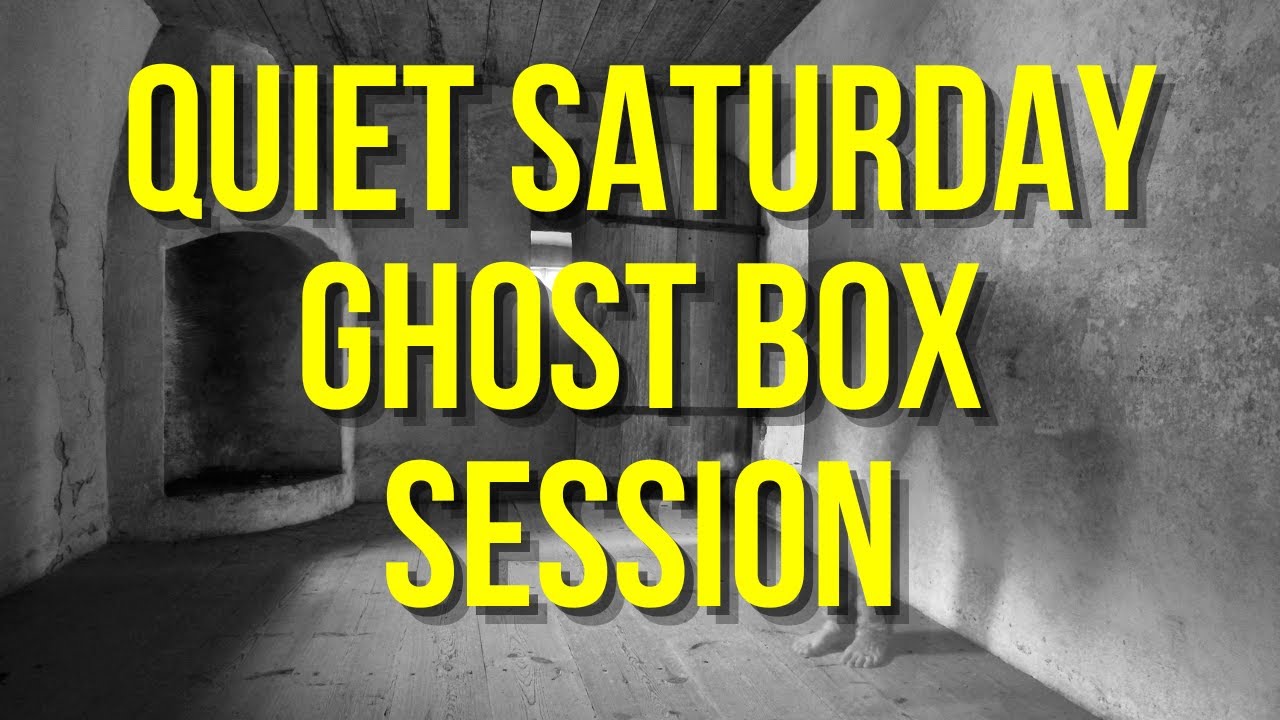 Quiet Saturday Night Ghost Box Session | Live Ghost Box Session # ...