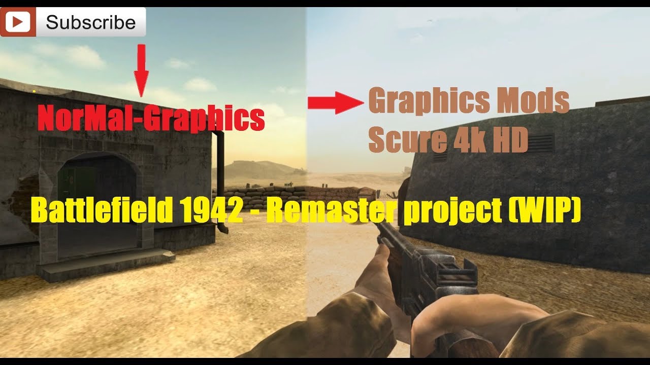 Battlefield 1942 - Remastered in 4K -Final version: 2018 - Battlefield ...