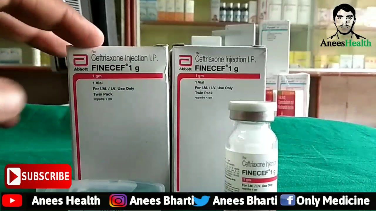 fincef 1 gmuses side effct and dose|फाईन सेफ इंजेक्टशन उपयोग अंद ...