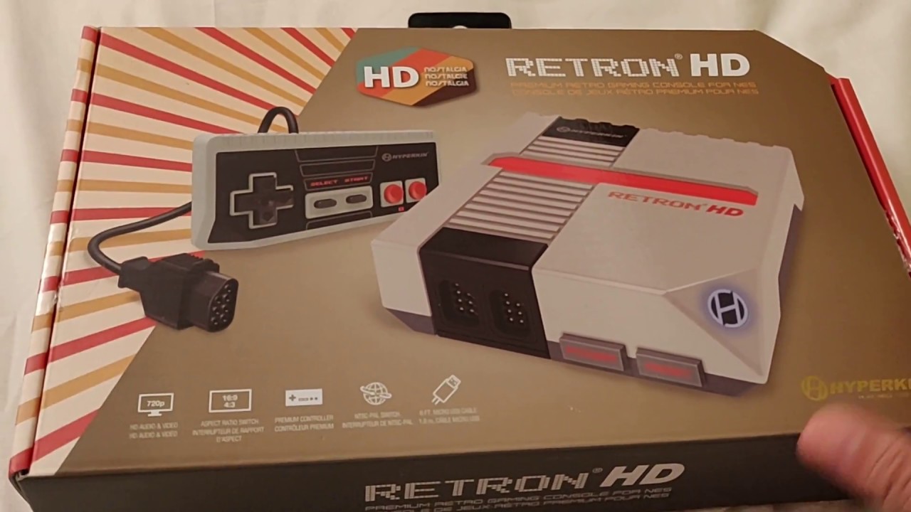 19 Unboxing - Retron Nintendo HD Game System - YouTube