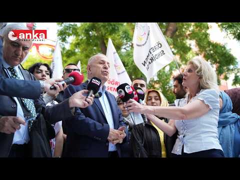 Ümit Özdağ'dan açlık grevi yapan öğretmenlere destek ziyareti #Canlı