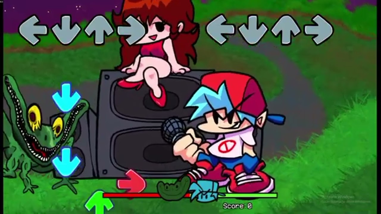 FNF Mod That Funkin Frog “First Phase” - YouTube