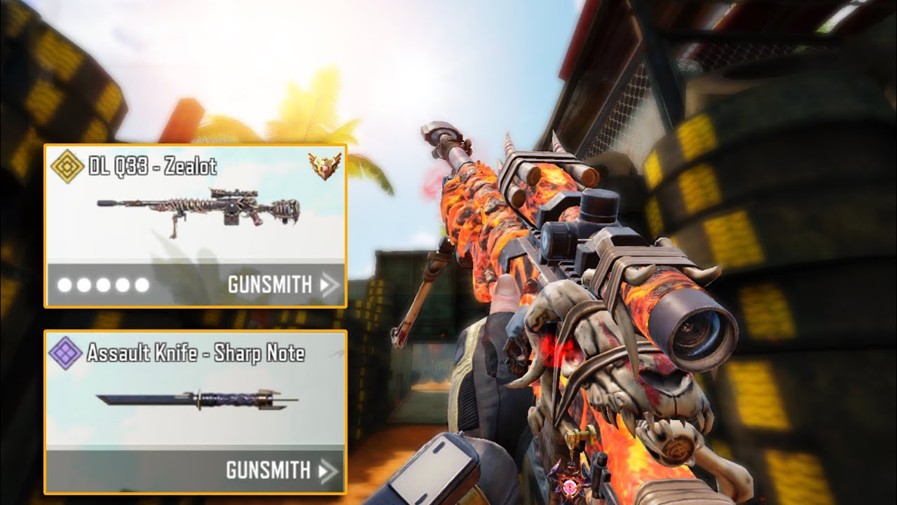 New Season Deadliest Combo For Sniper in Codm - YouTube