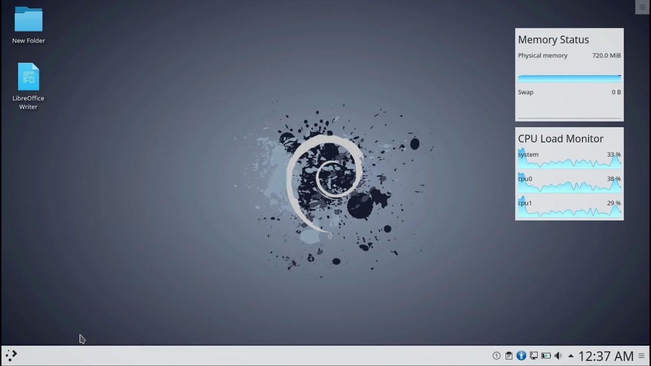 Установка GUI KDE Plasma на операционную систему Debian 10. - YouTube
