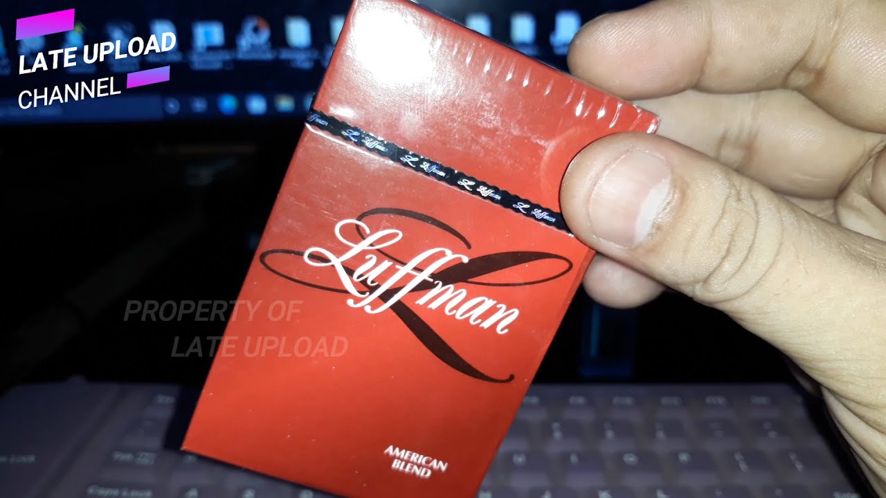 REVIEW : ROKOK LUFFMAN MERAH - YouTube
