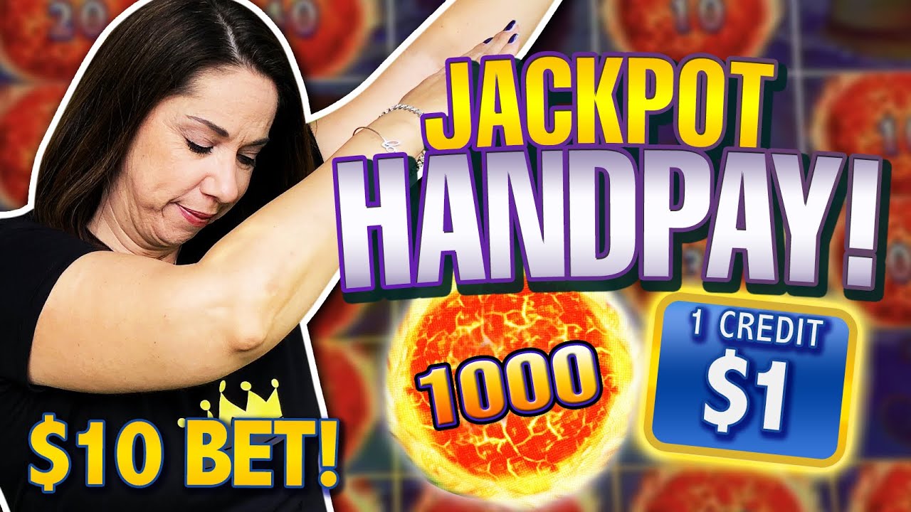 My first JACKPOT HANDPAY at this casino !! HUGE FIREBALL !! - YouTube