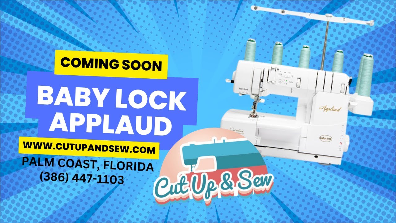 Meet the Baby Lock Applaud - Your Next Cover Stitch Machine! - YouTube