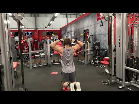 Bicep Exercise - Hercules Curl (High Wide Cable Curl) - YouTube