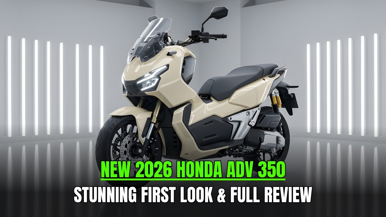 Is the 2026 Honda ADV 350 the Future of Adventure Scooters? - YouTube
