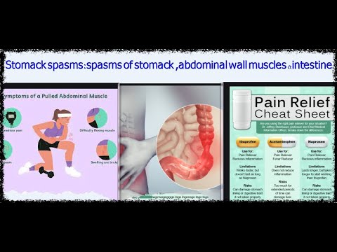 stomach spasms - YouTube
