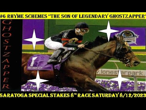 G2 Saratoga Special Stakes "The GHOSTZAPPER Legend Lives On" | 8th Race ...
