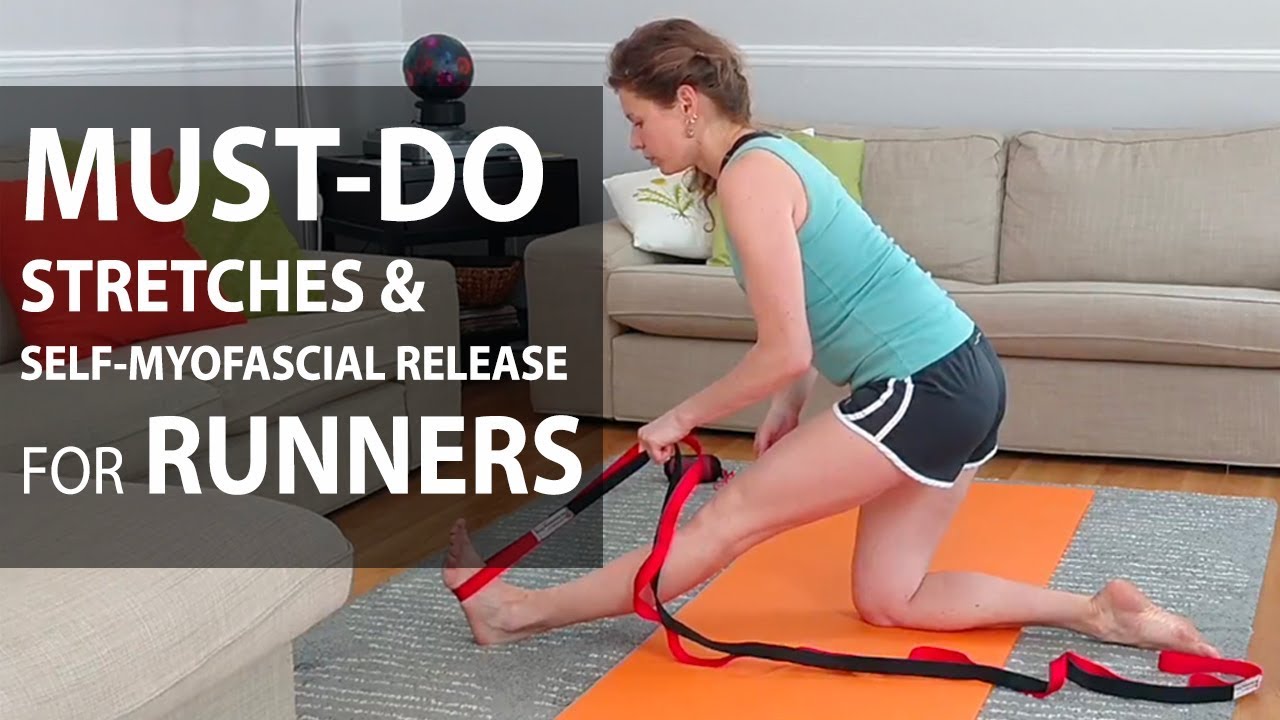 How to Stretch and Release Tight Muscles for Runners - YouTube