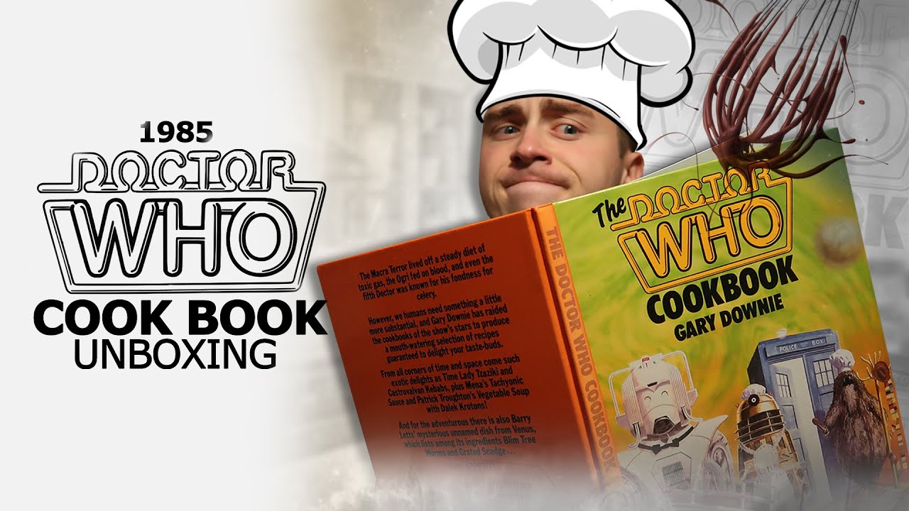 Vintage Doctor Who Cook Book (1985) Unboxing - YouTube