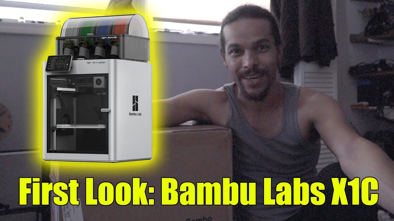 First Look at Bambu Labs X1C: Unboxing, Setup, and TPU Printing Test ...