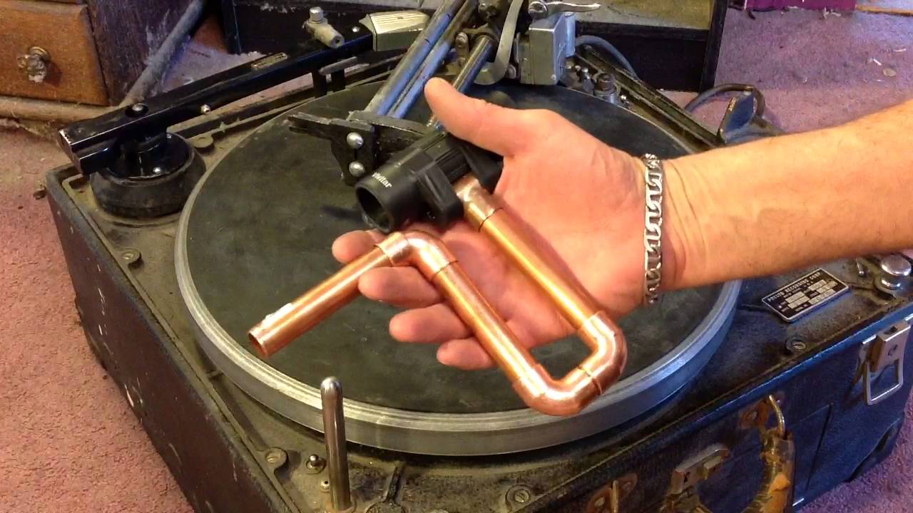 build a microscope mount / presto record lathe - YouTube