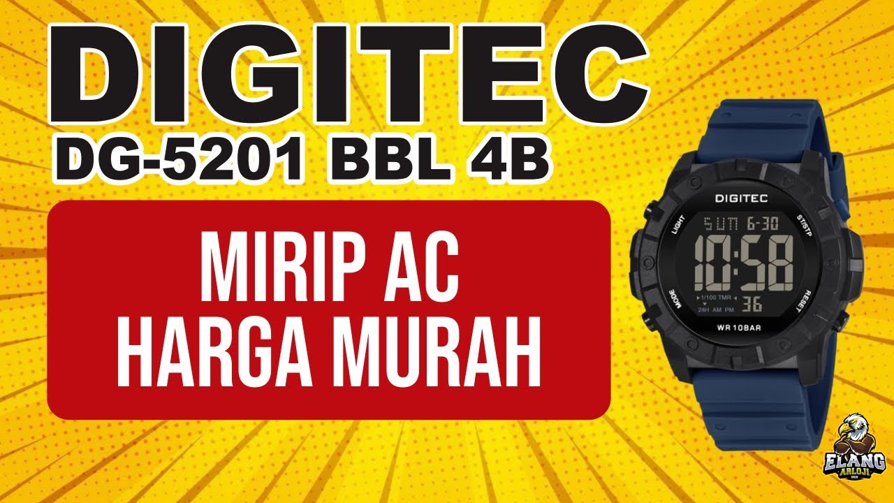DIGITEC DG 5201 BBL 4B : JAM TANGAN DIGITEC MIRIP AC HARGA MURAH ...