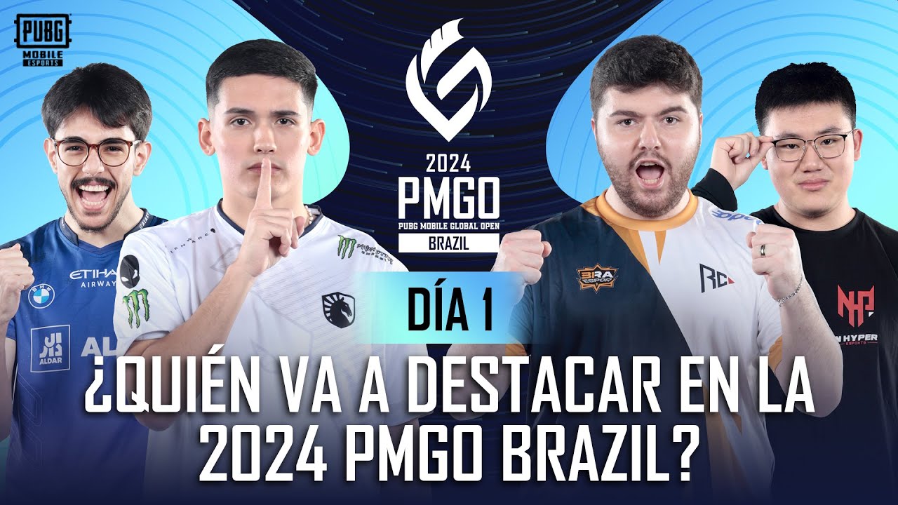 [ES] 2024 PMGO Brazil Preliminares | Día 1 | PUBG MOBILE Global Open ...