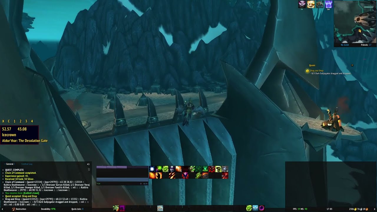 Drag and Drop WoW Quest - YouTube