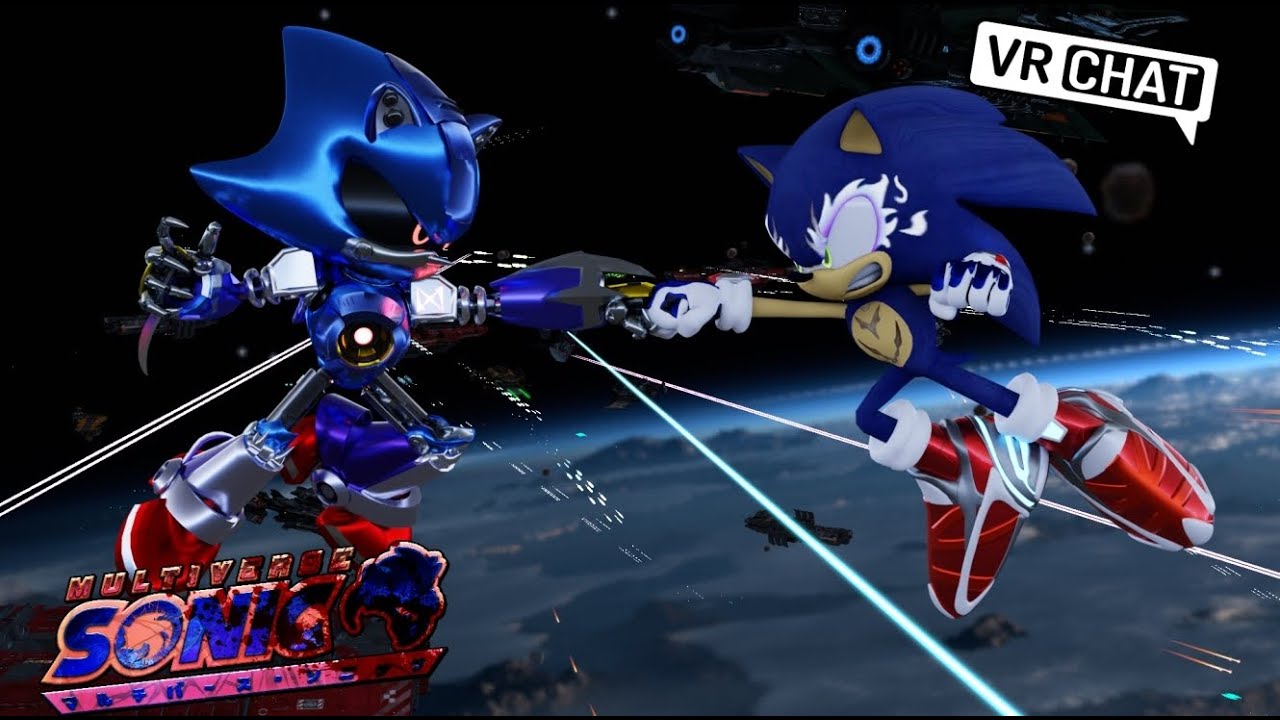 Multiverse Sonic vs Multiverse Metal Sonic [VRChat] - YouTube