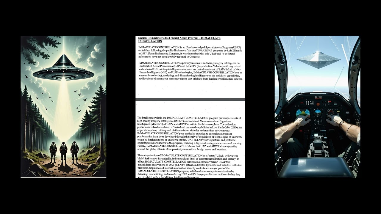 "Immaculate Constellation" - controversial document (AI podcast ...