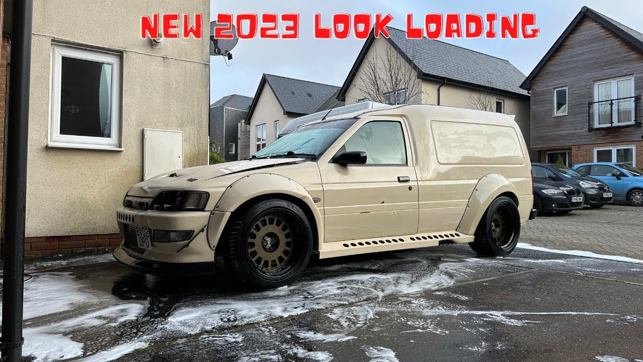 Rocket Bunny Ford Escort Van Is Getting Ready For a New 2023 Makeover ...