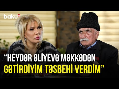 Hacı İntiqam Ulu Öndərə verdiyi hədiyyədən danışdı | Dedim ki, Heydər Əliyev hakimiyyətə gəlsə…
