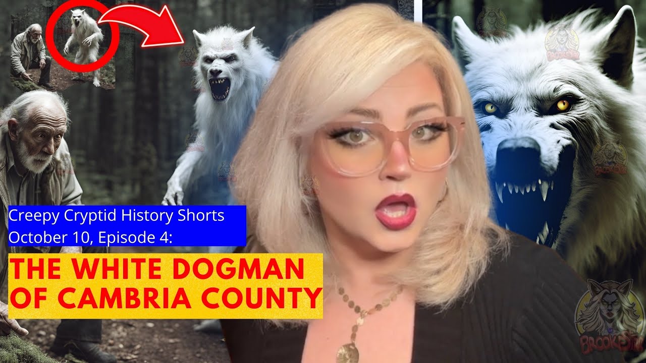 Creepy CRYPTID History: The White DOGMAN of Cambria County ...