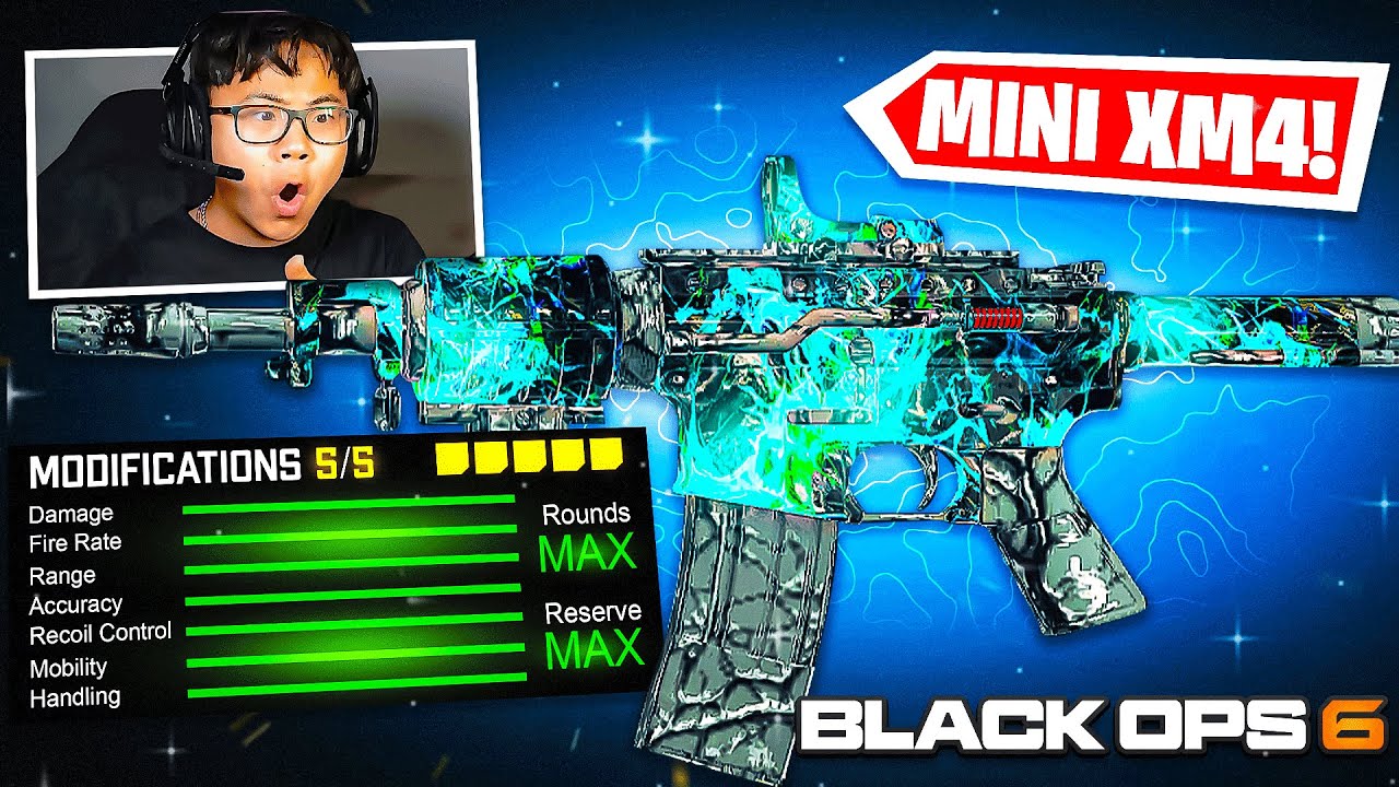 *BROKEN* MINI "BABY XM4" SMG CLASS 🤏 (BO6 Best XM4 Class Setup) BO6 ...
