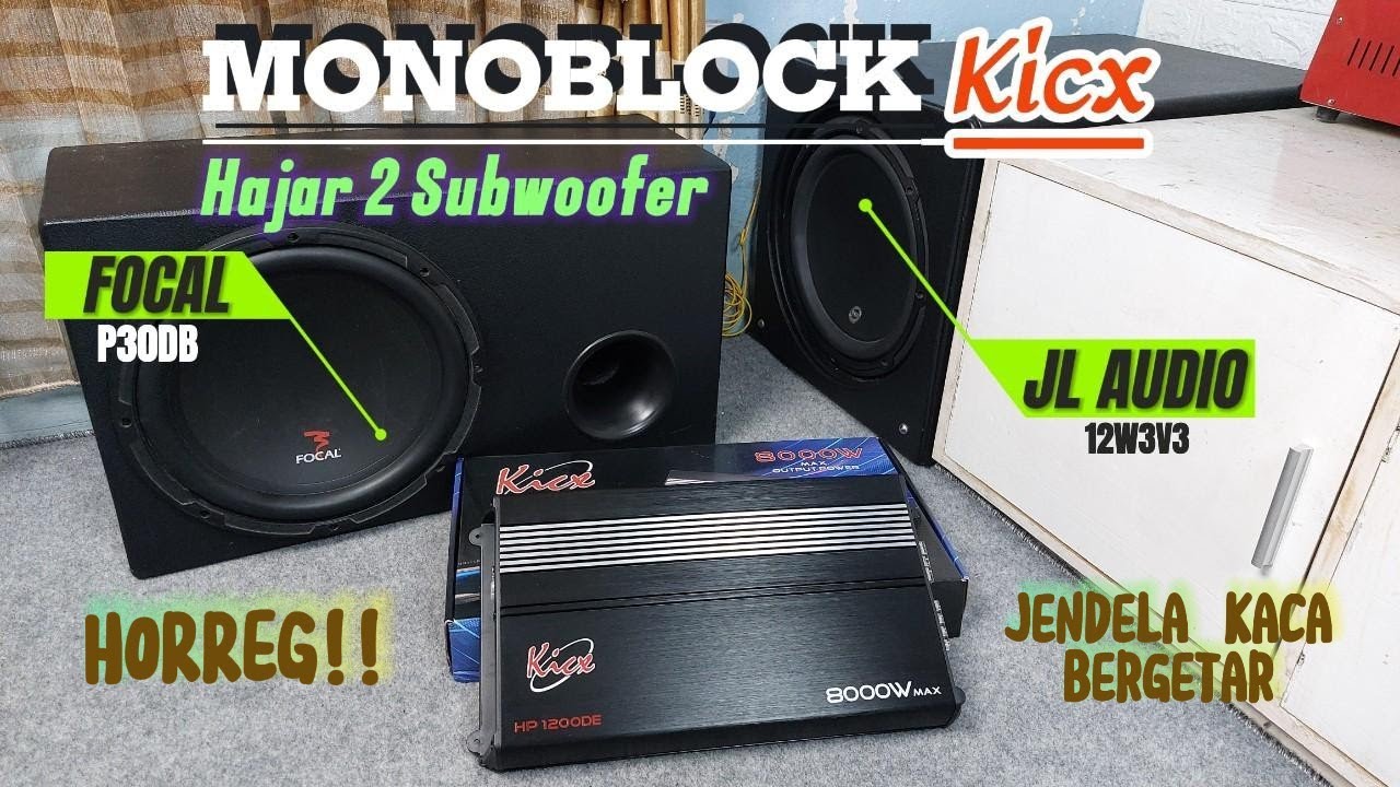 HORREG!! Review Power Monoblock Kick HP1200DE - YouTube