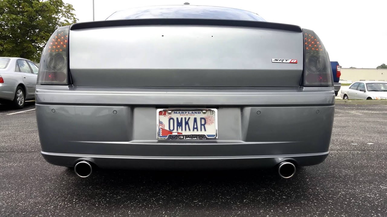 SRT max plus can on my 06 300 srt8 - YouTube