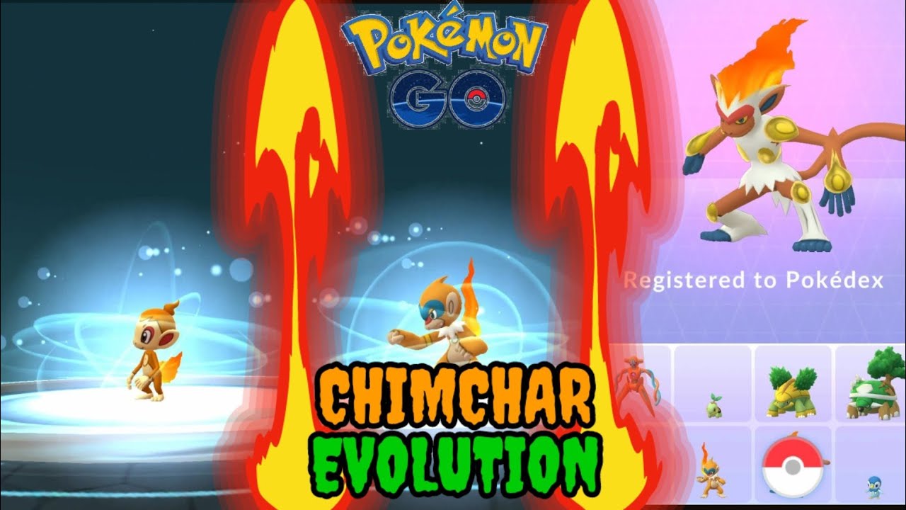 Pokémon Go | Chimchar Evolve To Infernape With 86IV - YouTube
