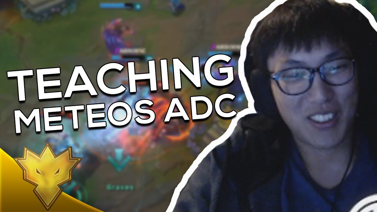 When Doublelift & Meteos ROLESWAP! - TEACHING METEOS TO ADC! - LoL ...