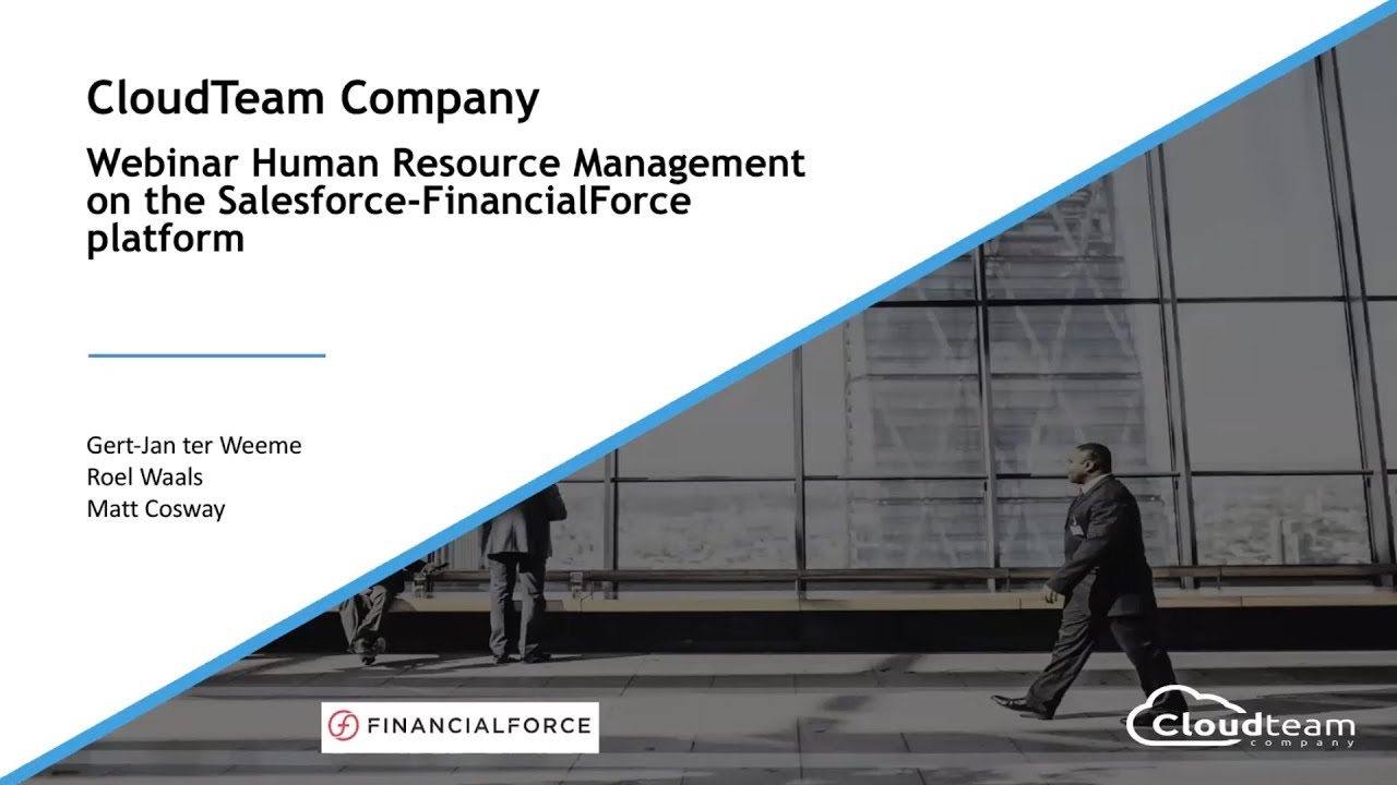 Webinar Human Resource on the Salesforce platofrm | Cloudteam Company ...