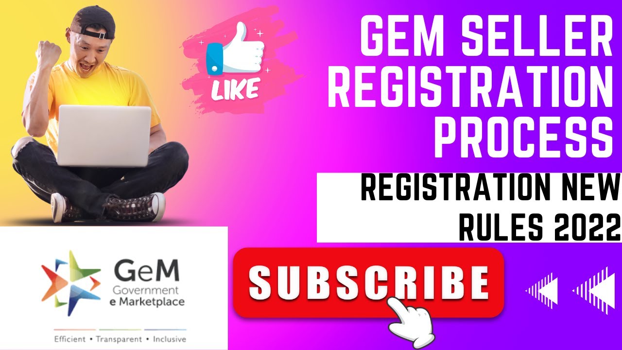 GeM Seller Registration New update 2022 - YouTube