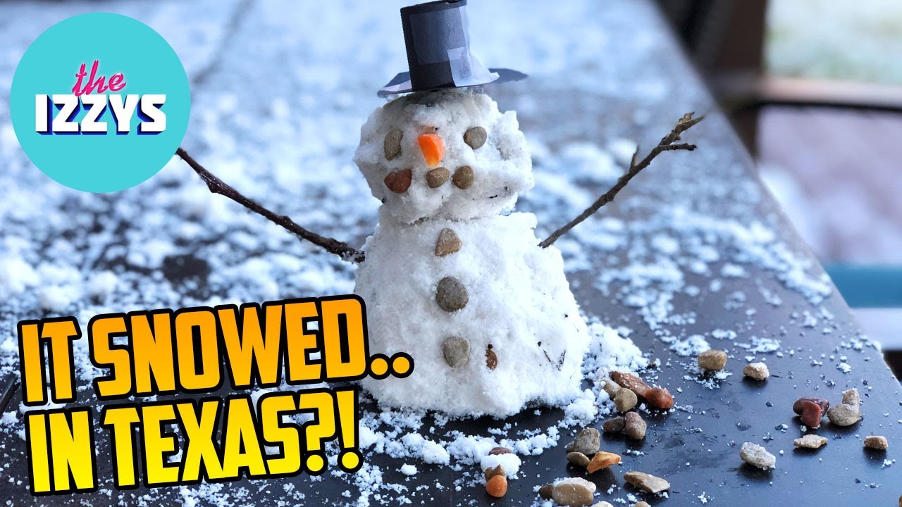 We make the world's TINIEST SNOWMAN ⛄ - YouTube