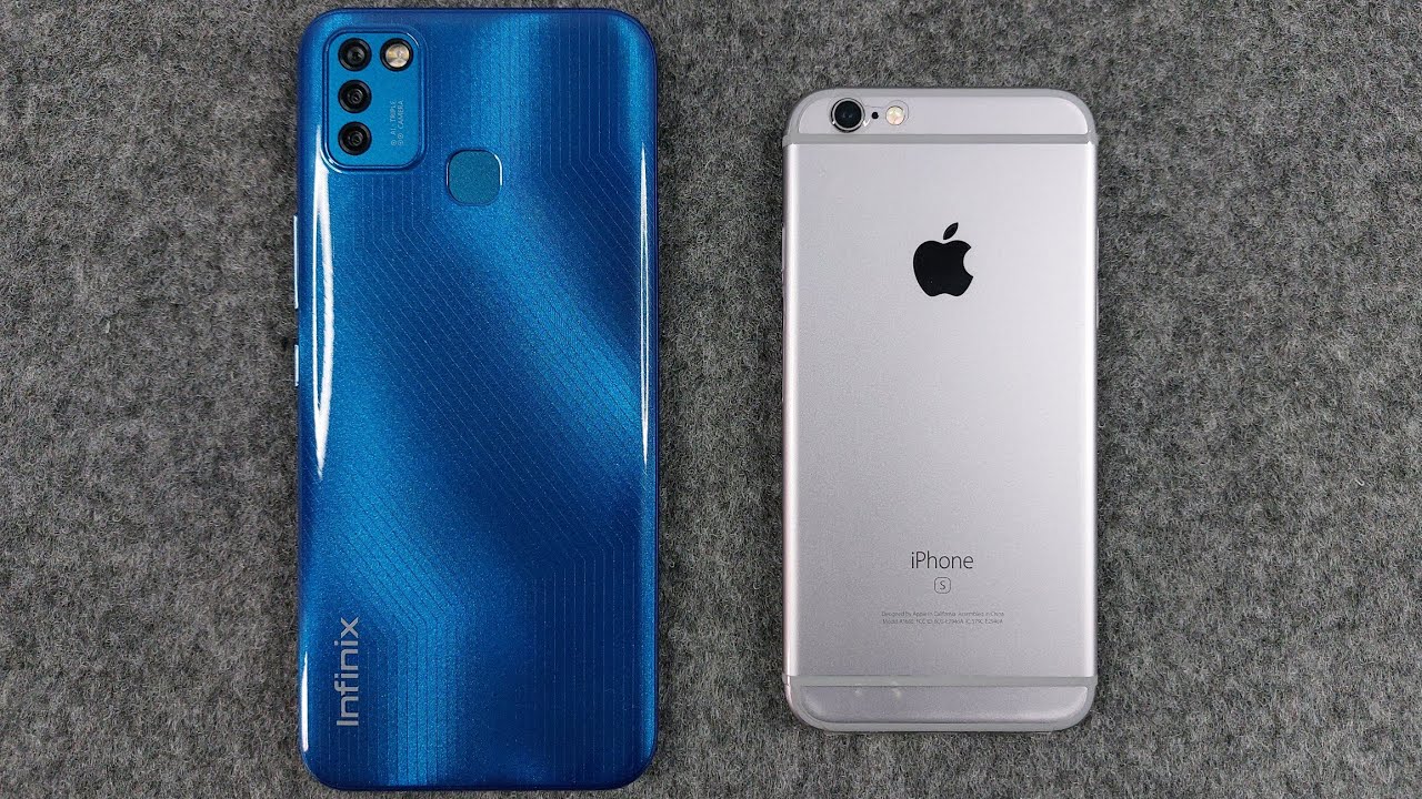iPhone 6S Vs Infinix Smart 6 | Speed Test - YouTube