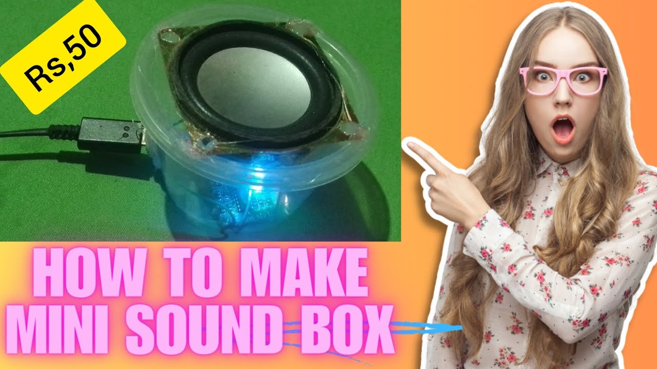 How to Make Mini Bluetooth speaker at Home || 5Volt amplifier kaise ...