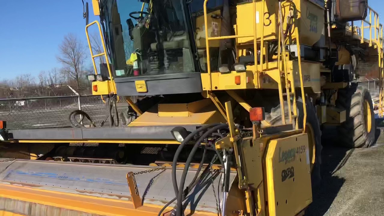 OXBO pea harvester for sale - YouTube