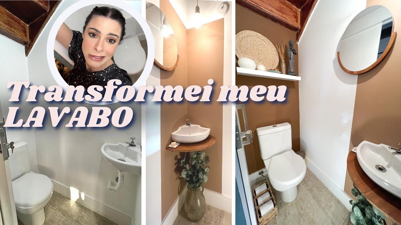 DIY Reformando Lavabo! Transformação Simples e rápida! - YouTube