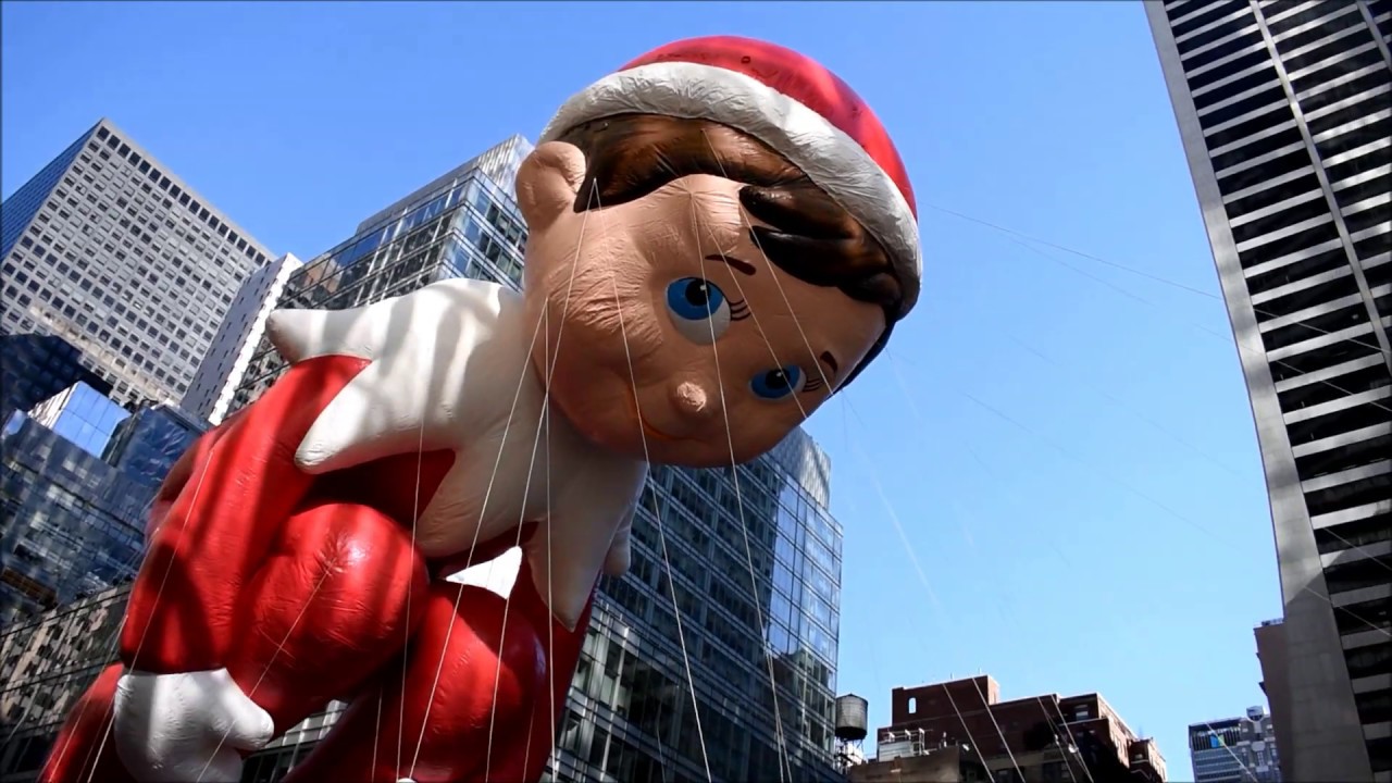 Gigantic Airblown Inflatable at Macy's Thanksgiving Day Parade - YouTube
