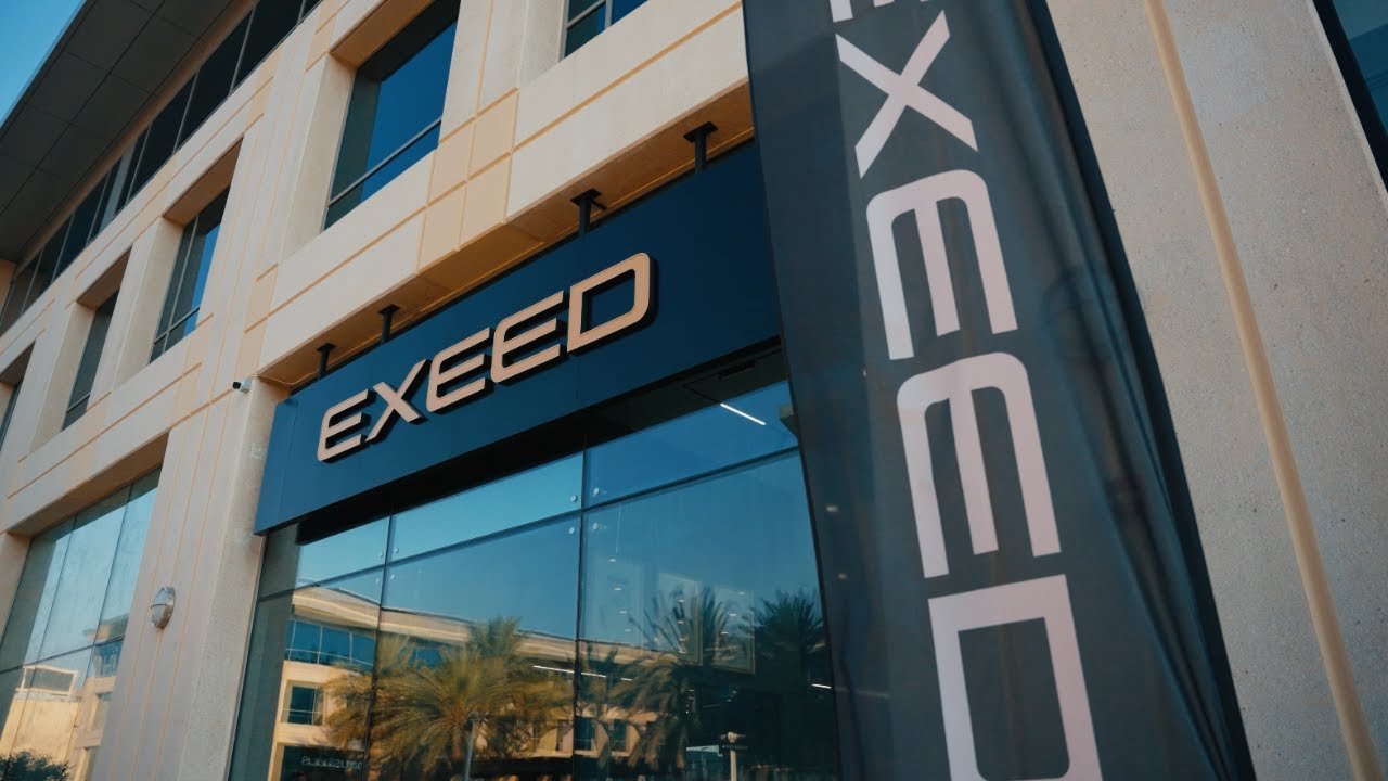 EXEED Dubai Showroom | Sheikh Zayed Rd - YouTube
