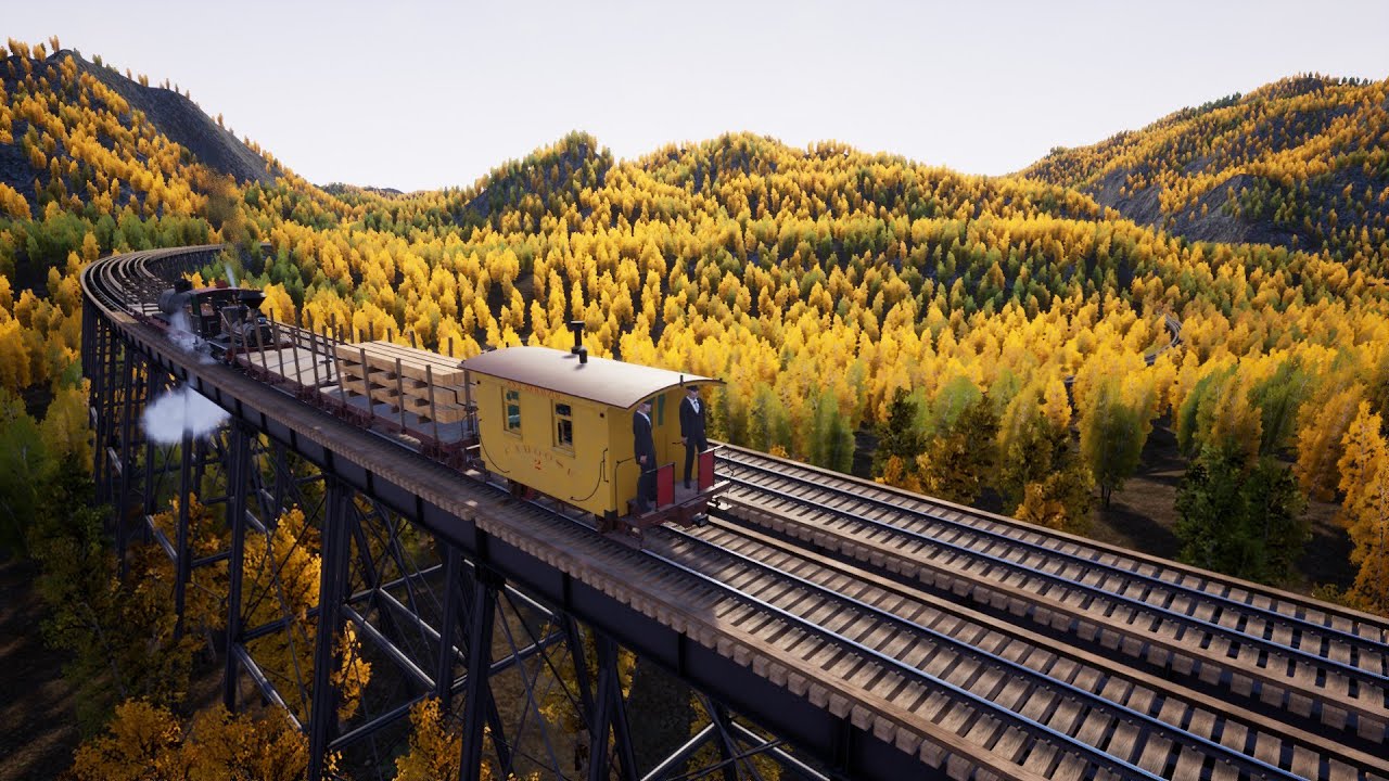 RAILROADS Online! #11 - Der Bauzug kommt - mit der Shay die Gleise frei ...