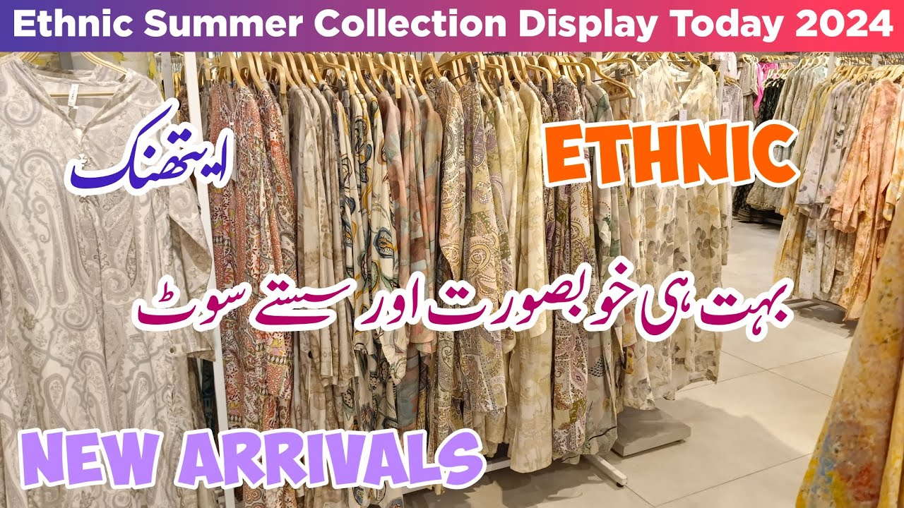 Ethnic New Collection 2024 | 💕 Low Price Suits | Summer Collection ...