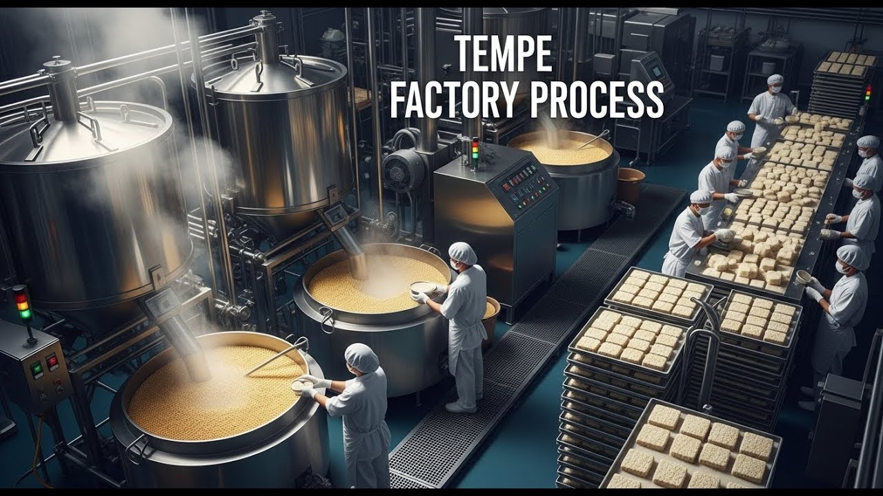Inside the Tempe Factory: Full Process of Making Indonesia’s ...